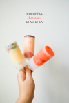 DIY: Colorful Cheesecake Push Pops | by gabriella