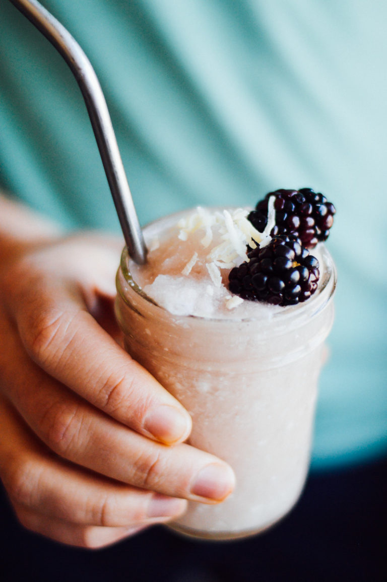 Coconut Chambord Slush for Spring / By Gabriella