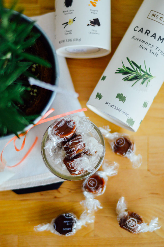 Rosemary Housewarming Gift with McCrea's Candies | By Gabriella