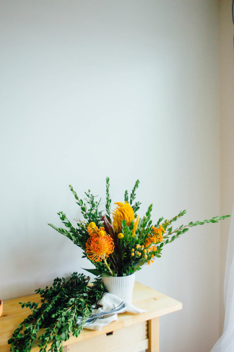 Autumn-Inspired Floral Arrangement | By Gabriella