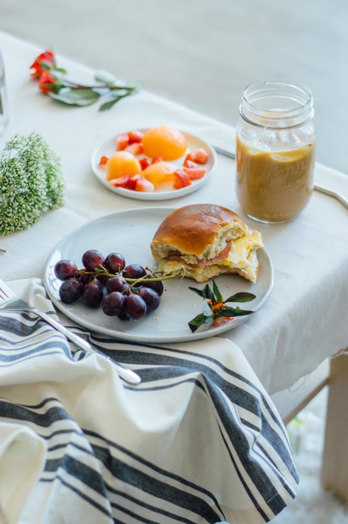 Floral Spring Brunch (& How to Prep In One Hour or Less!) | By Gabriella