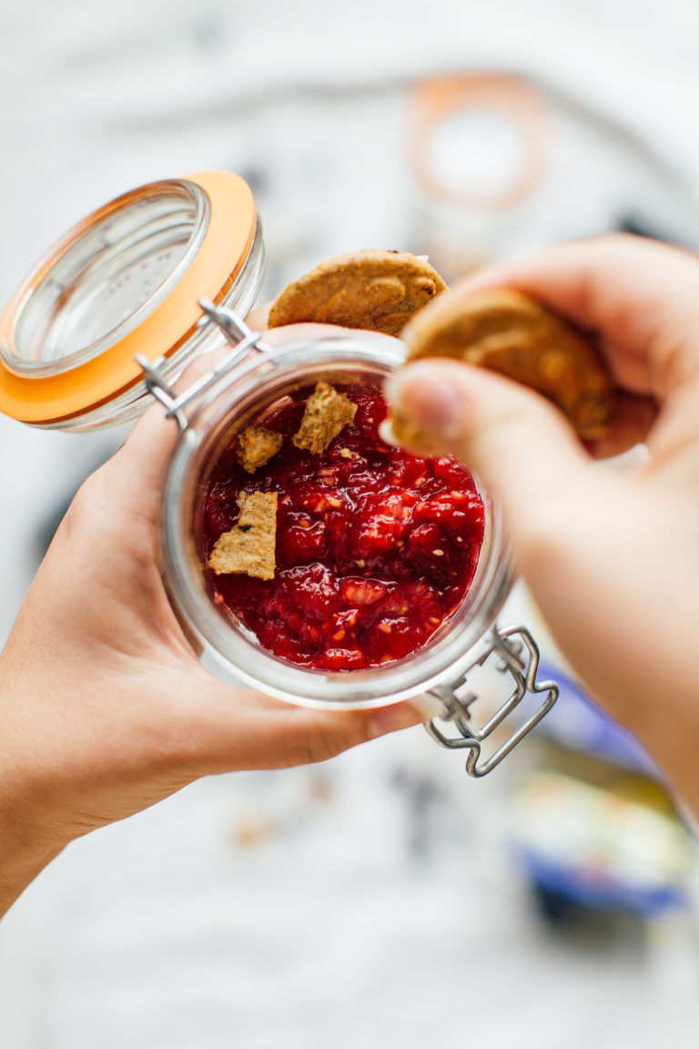 Fresh Berry Parfait Recipe with Oikos and belVita | By Gabriella