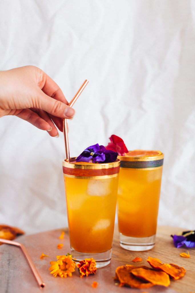 Summer Orange Shandy, An Easy Cocktail Recipe | By Gabriella