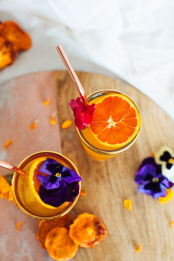 Summer Orange Shandy, An Easy Cocktail Recipe | By Gabriella