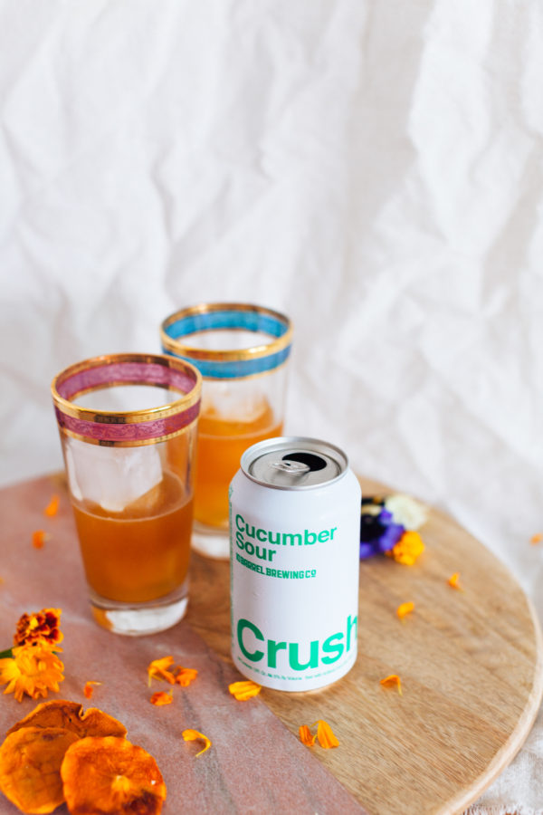 Summer Orange Shandy, An Easy Cocktail Recipe | By Gabriella