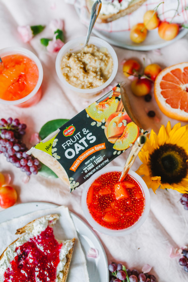 Weekday Breakfast Spread with Fruit, Chia, & More | By Gabriella