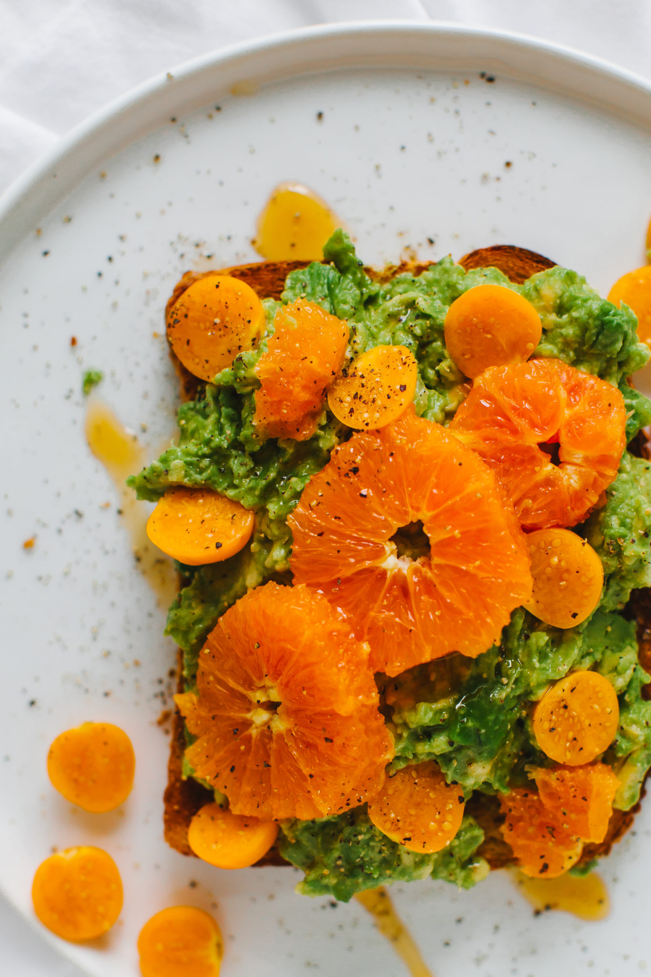 Avocado Toast with Citrus - By Gabriella