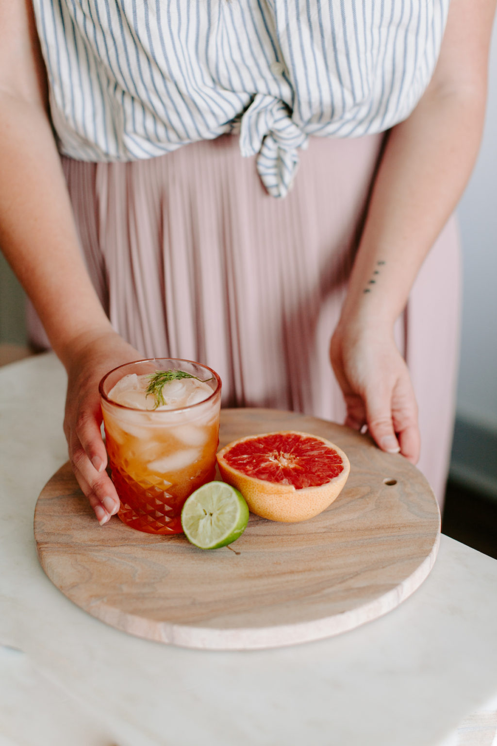 Grapefruit Rose Margarita - By Gabriella