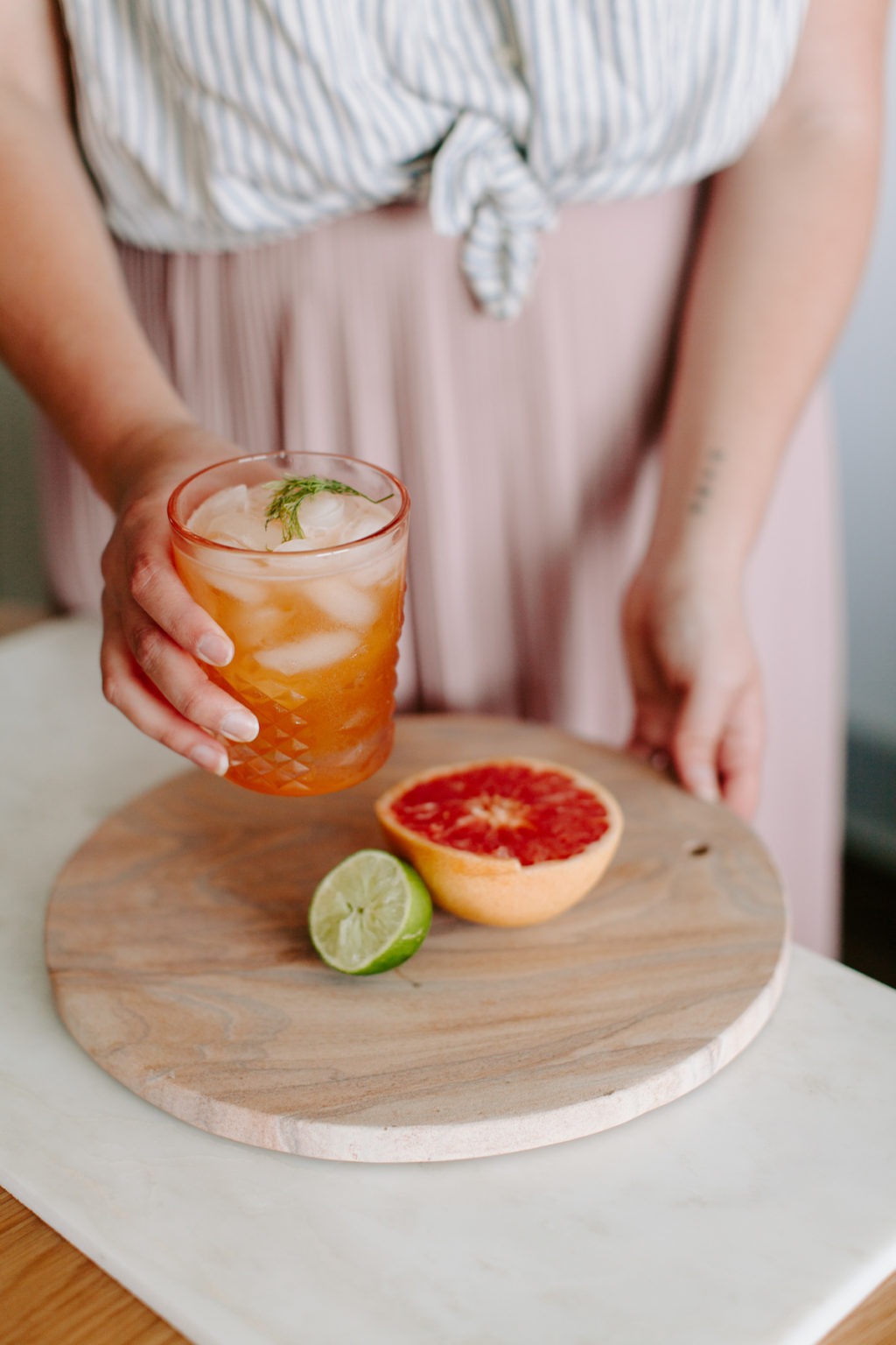 Grapefruit Rose Margarita - By Gabriella