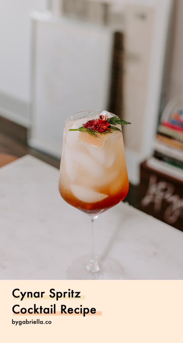 Cynar Spritz Recipe - By Gabriella