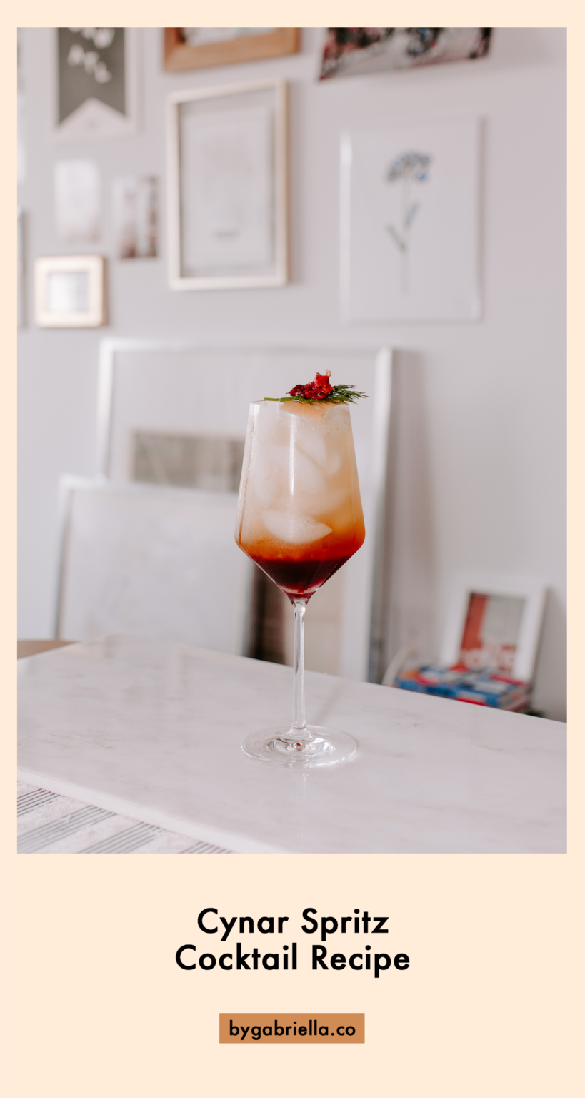 Cynar Spritz Recipe - By Gabriella